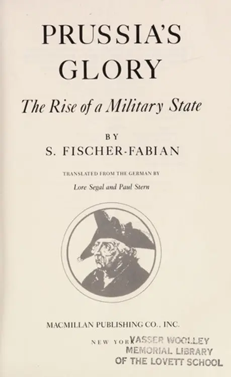 PRUSSIAS GLORY | Reading Length