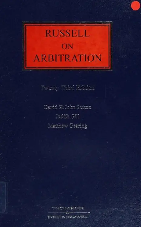Books about English law: arbitration | Reading Length